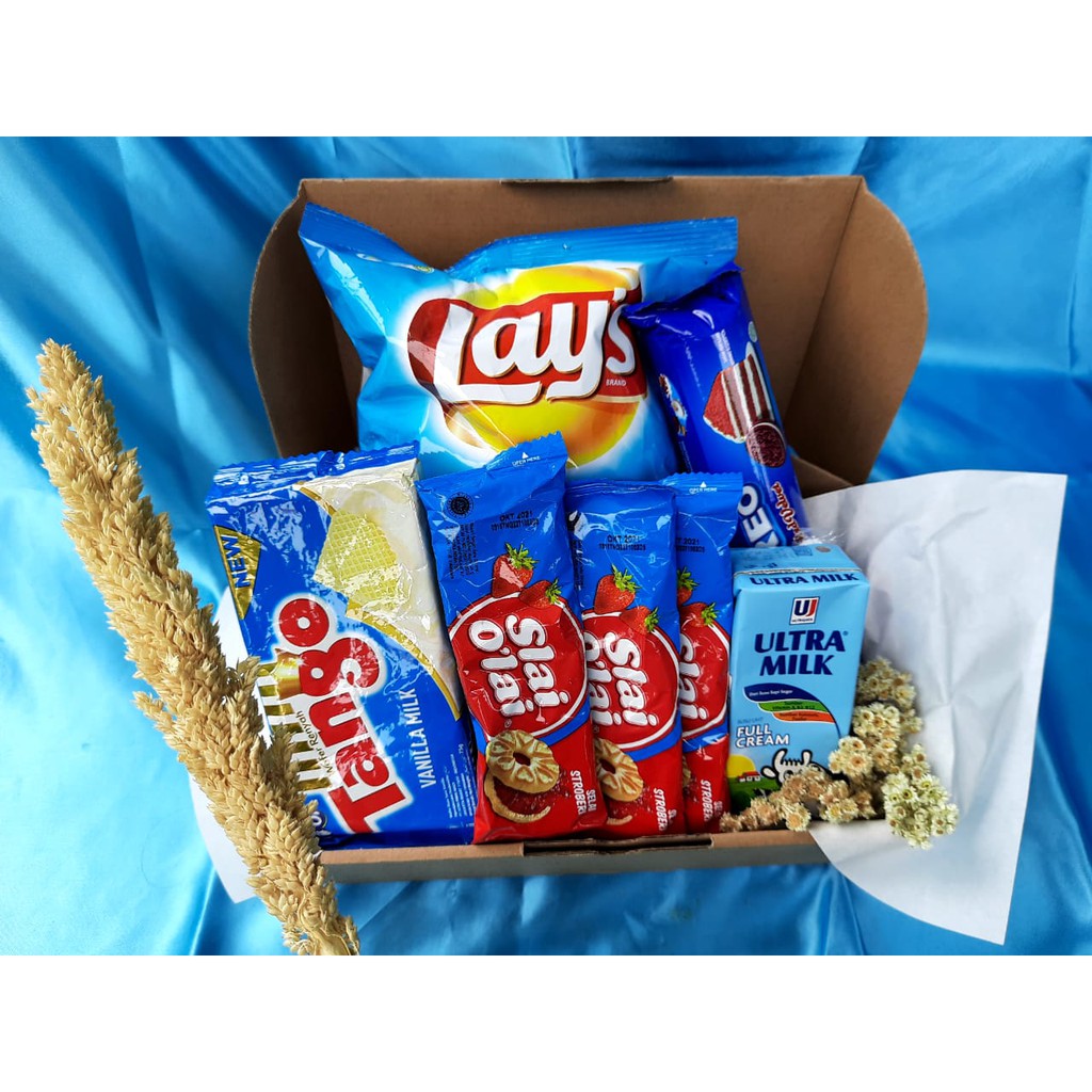 Jual Snack Box (Paket Biru) | Shopee Indonesia