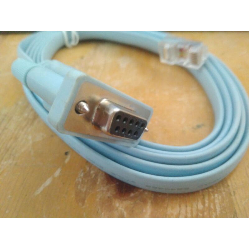 Jual Cisco Console Konsol kabel Cable Lan RJ45 to DB9 Serial Router ...