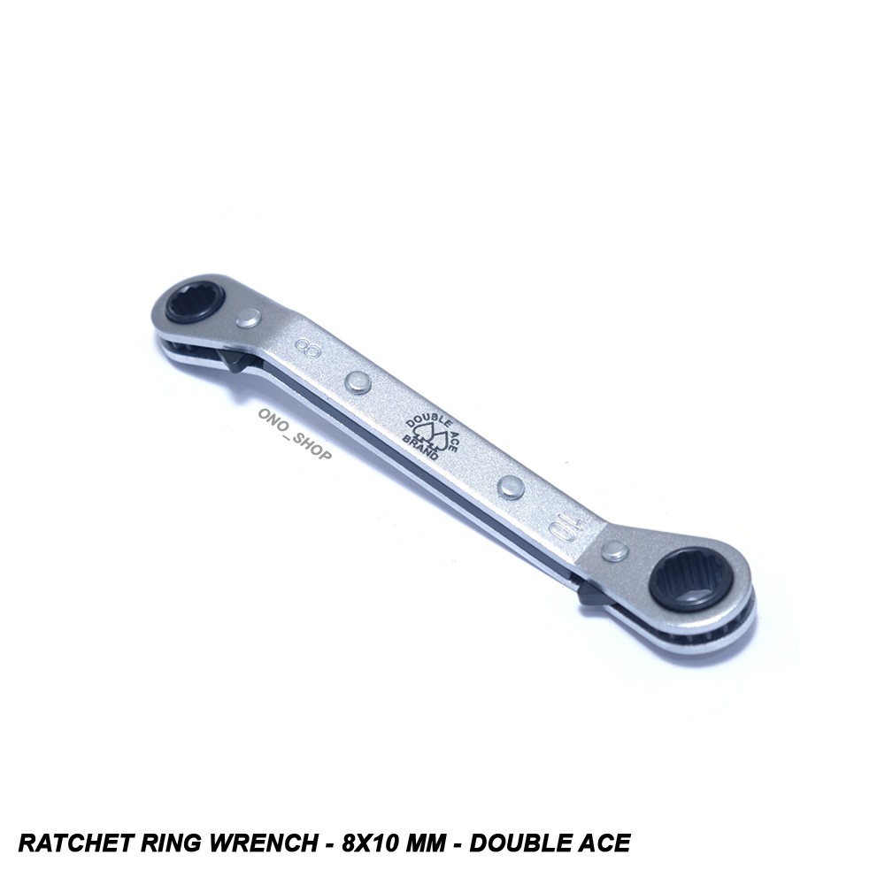 Jual Ratchet Ring Wrench - 8x10 mm - Double Ace - Made in Taiwan ...