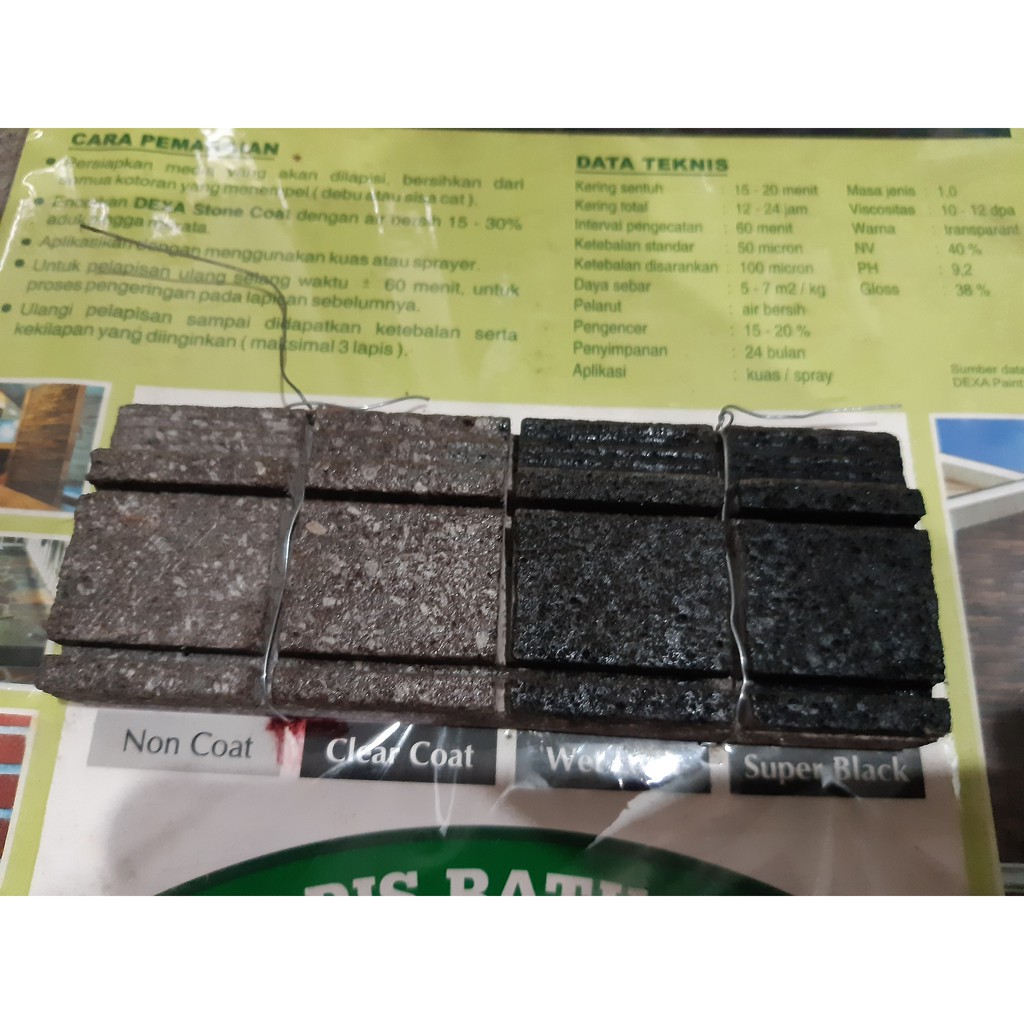 Jual Cat Batu Alam 1kg Dexa | Shopee Indonesia