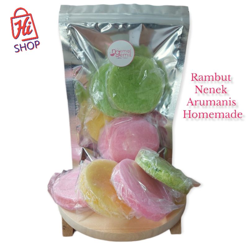 Jual Jajanan Jadul Rambut Nenek Arumanis Harumanis Gulali Homemade ...