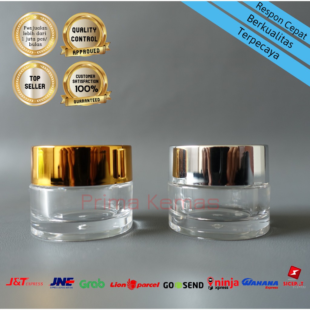 Jual Pot Krim 5 gr - pot kosmetik - Pot Cream 5 gr Akrilik LS | Shopee ...