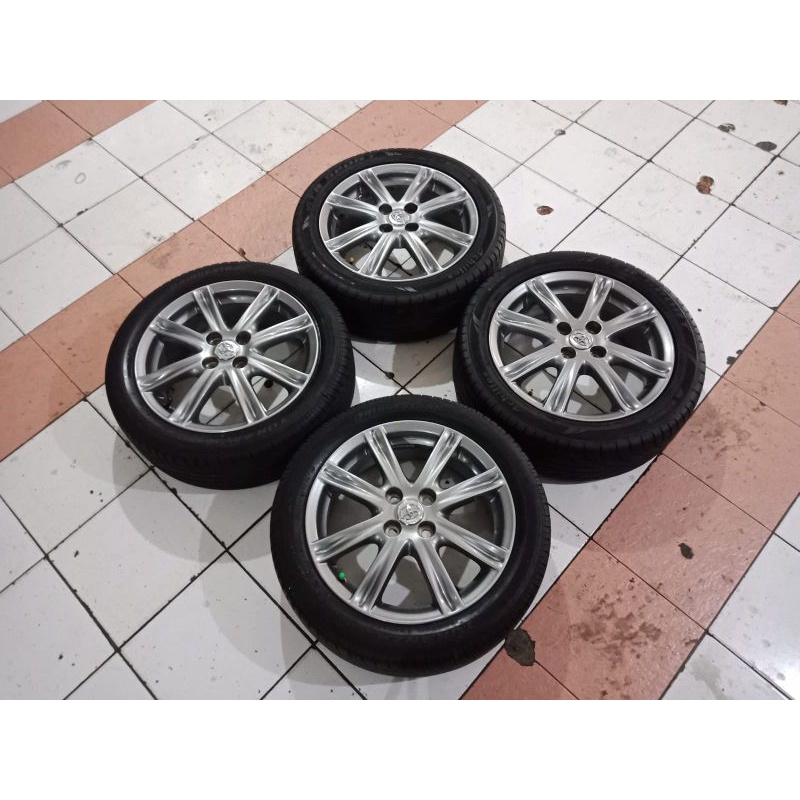 Jual VELG SEKEN MOBIL COPOTAN YARIS RING 16 + BAN COCOK BUAT AGYA AYLA SIGRA VIOS | Shopee Indonesia