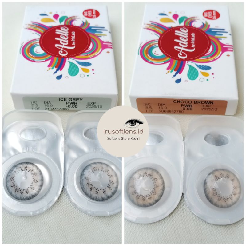 Jual [irusoftlens.id] Softlens Kode 30ADL/Softlens Adelle Dia 16 ...