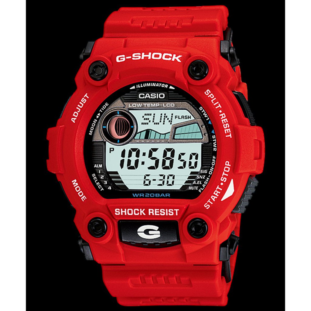 Jual Casio Jam Tangan G-Shock G7900A-4 G-Shock Merah Pria - Water ...