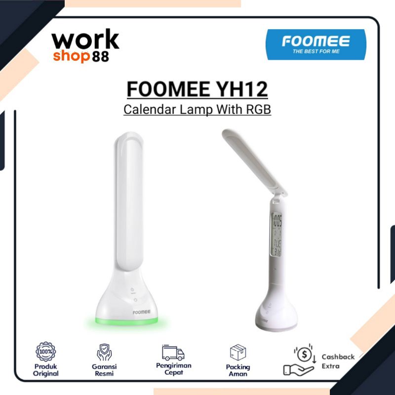 Jual Baru FOOMEE YH12 Calender Lamp With RGB - Original Garansi Resmi ...