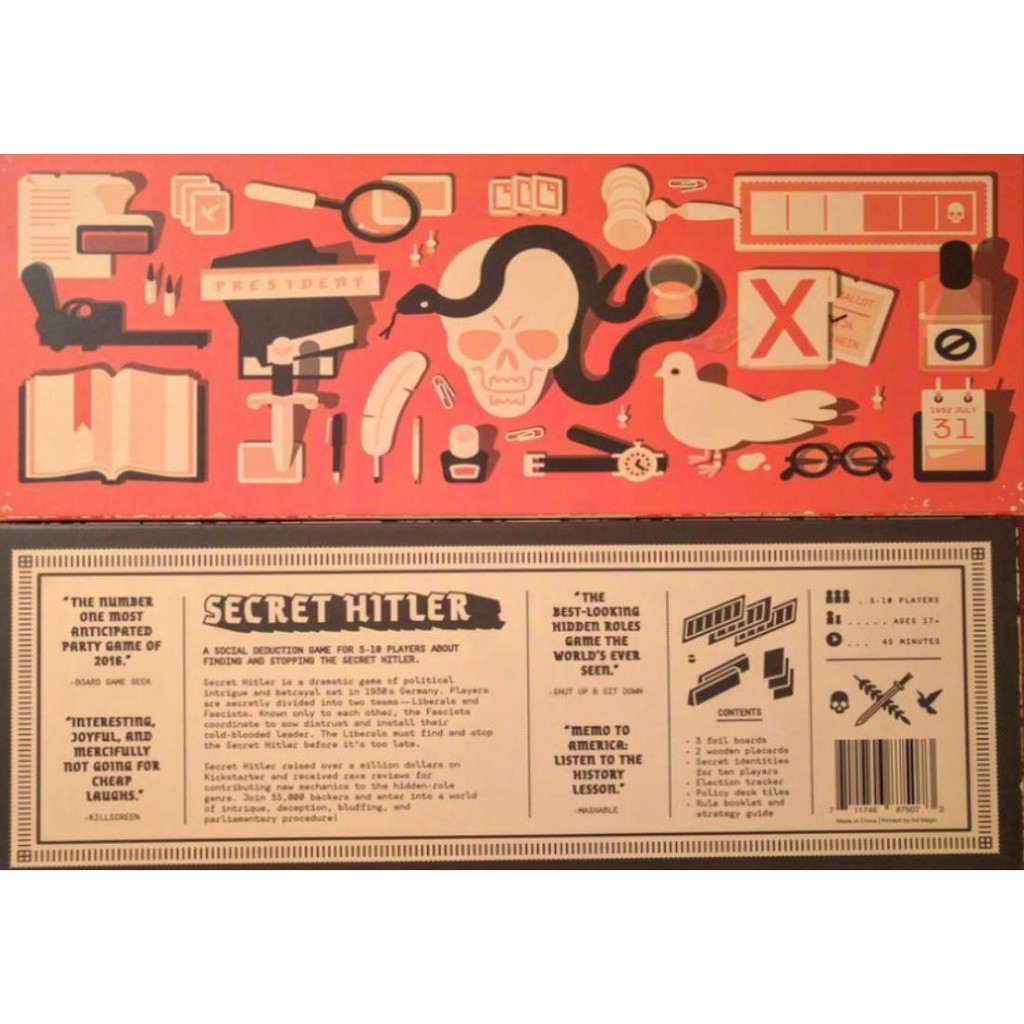 Jual Secret Hitler Board Game | Shopee Indonesia