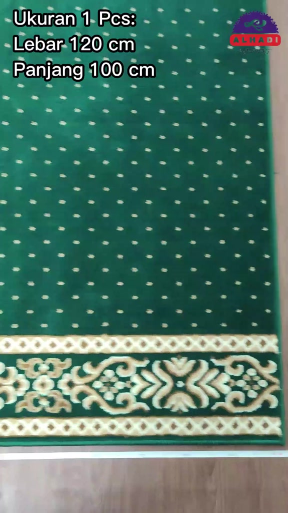 Jual Alhadi Karpet Masjid MIRGRA DYNABEL METERAN Ukuran 100 x 120cm ...