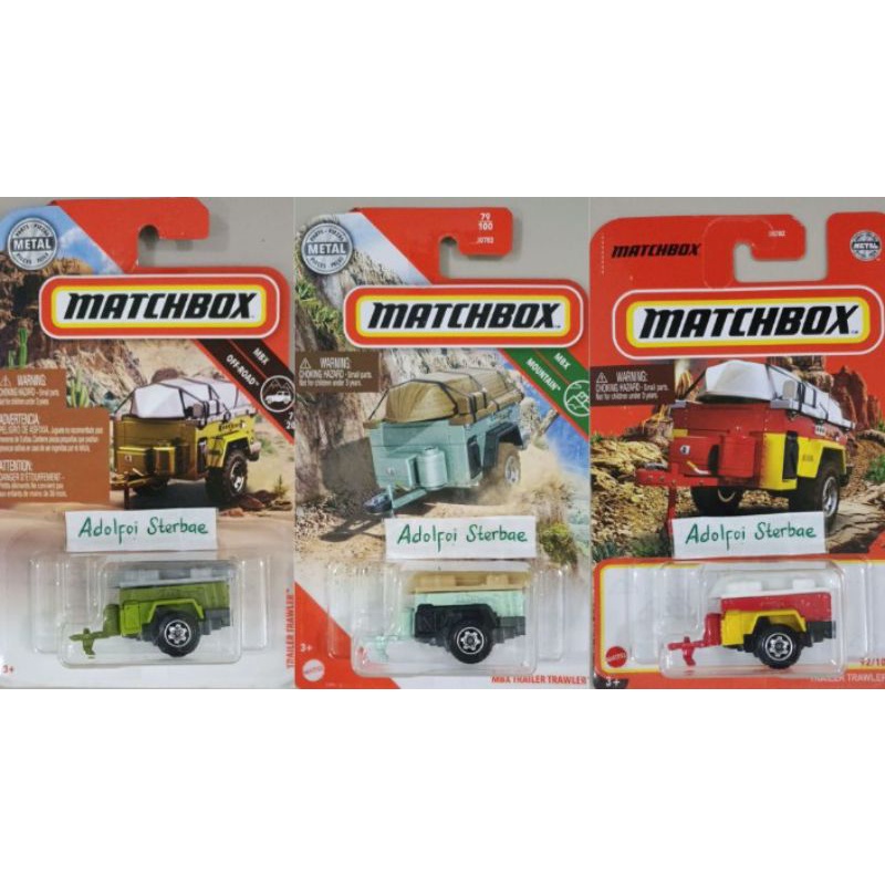 Jual matchbox mbx trailer trawler mbx mountain mbx off road | Shopee ...