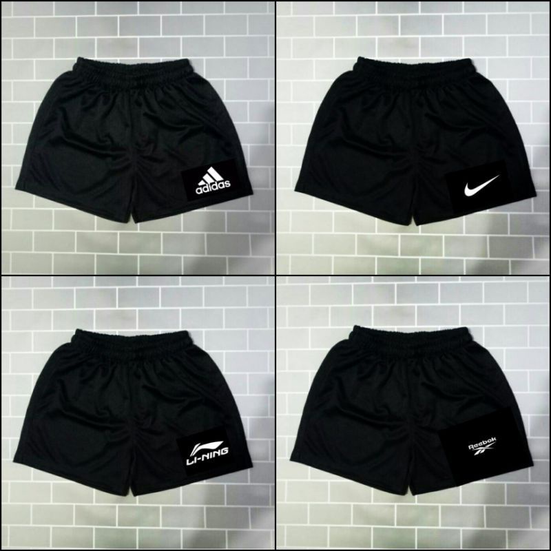 Jual Celana training olahraga pendek pria hitam celana voly wanita joging full printing basket ...