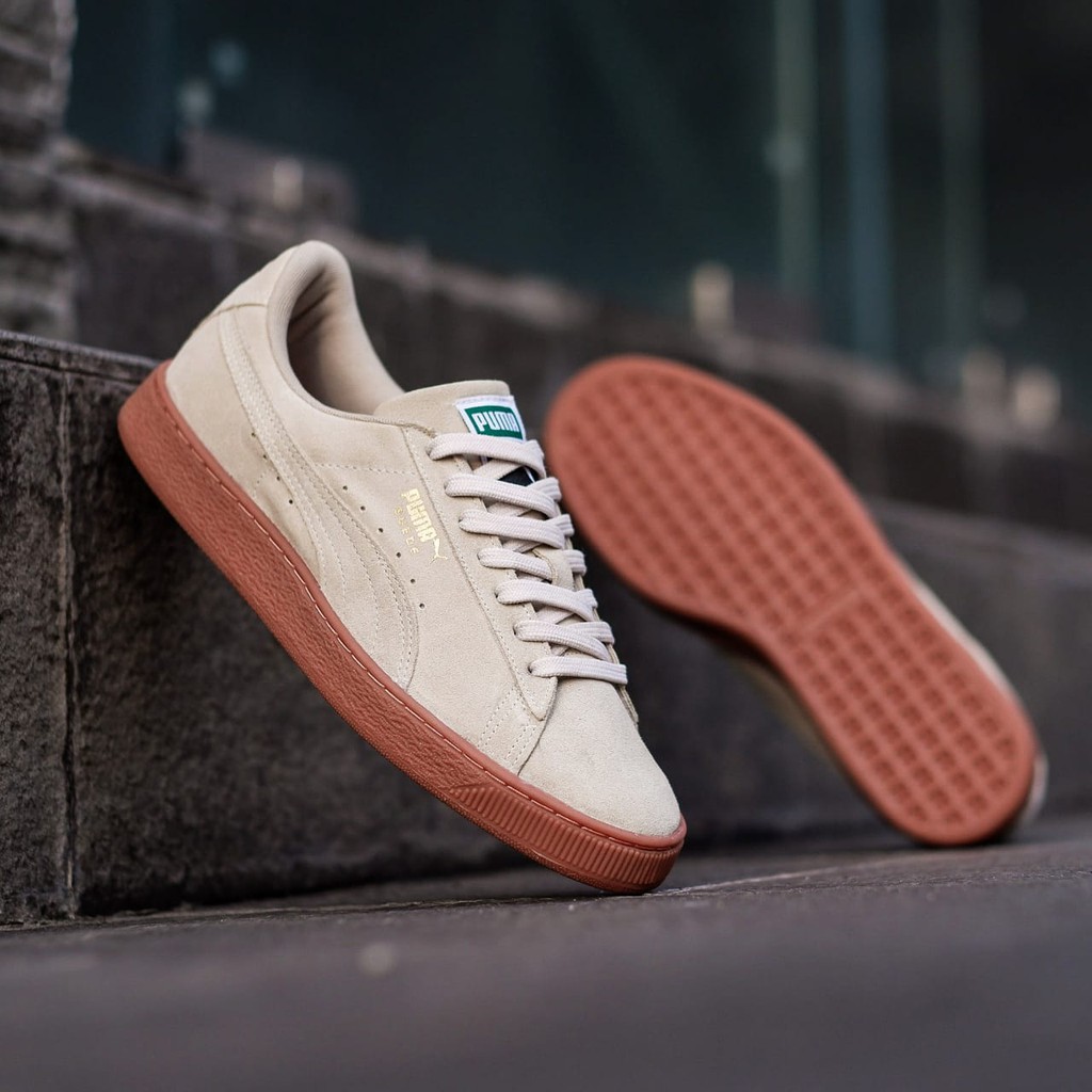 Jual PUMA SUEDE CLASSIC CREAM GUM SOLE SIZE 40-44 | Shopee Indonesia