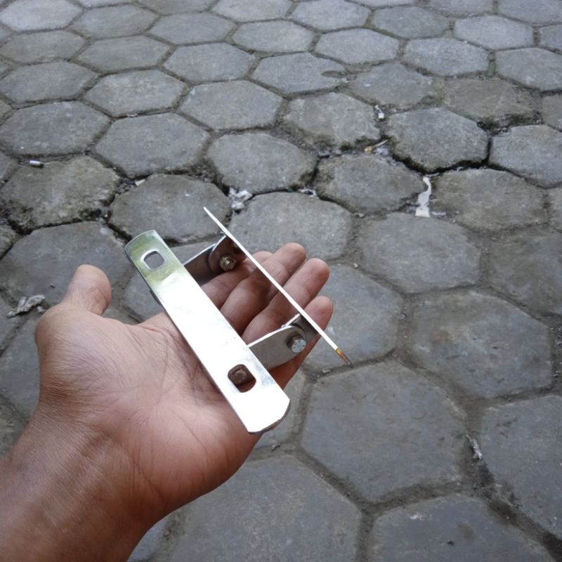 Jual Pangkon Plat Dudukan Plat Cb Gl Mp Tiger flexibel | Shopee Indonesia