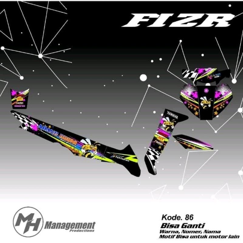 Jual DECAL STIKER FIZR STIKER FIZR FULLBODY CUSTOM | Shopee Indonesia