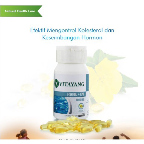 Jual Vitayang Fish Oil + EPO (KK Indonesia) | Shopee Indonesia