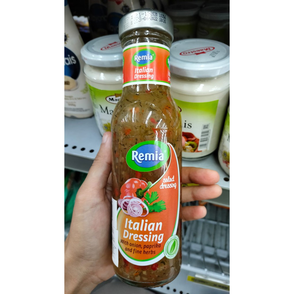 Jual Remia Italian Dressing / Remia Salad Dressing / Salad Sauce 250ML ...