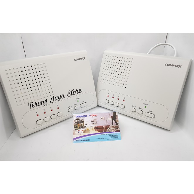 Jual Intercom Commax WI-4C (2 unit) Intercom Wireless Commax WI4C ...