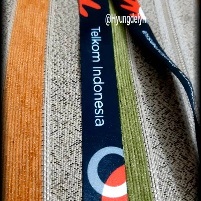 Jual Tali Id Card TELKOM INDONESIA (Printing Hitam) Premium | Shopee ...