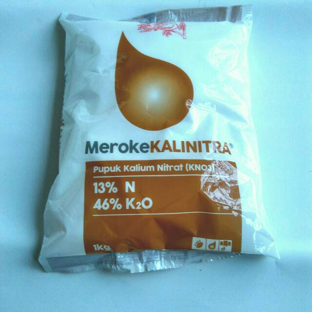 Jual Pupuk Meroke Kalinitra 1 kg, kno3 putih, kalium nitrat kemasan ORI ...