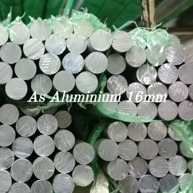 Jual As Aluminium 16mm / as alumunium harga per 10cm | Shopee Indonesia