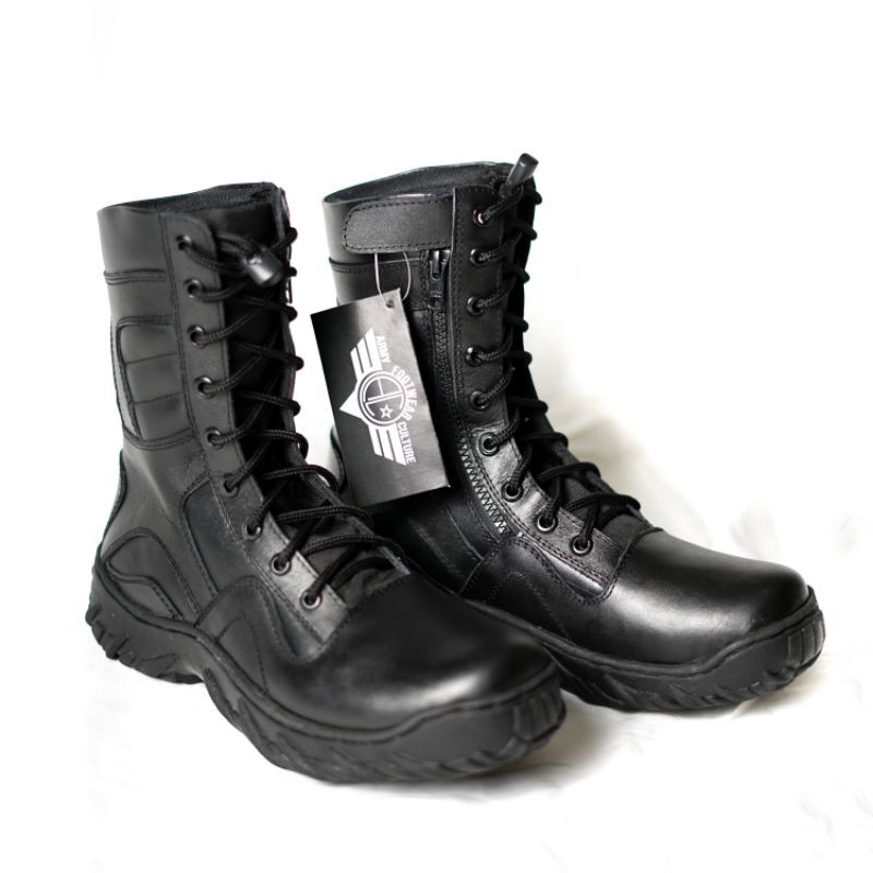 Jual SEPATU TNI POLRI TIPE LEOPARD ARMY.CULTURE PDL KOMANDO | Shopee ...