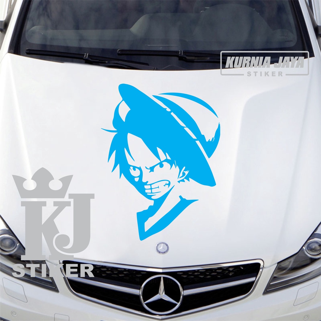 Jual STIKER MOBIL CUTTING STIKER KAP MESIN DAN BODY MOBIL STIKER ANIME ...