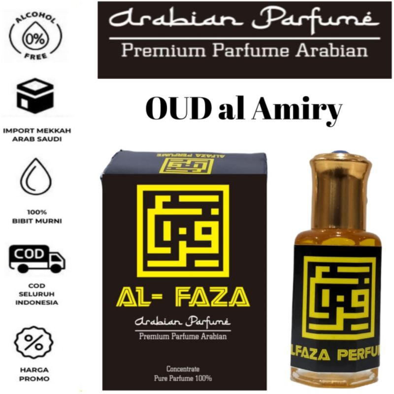 Jual ALFAZA PERFUME OUD AL AMIRY MURNI CONSENTRAT SAUDI ARABIA | Shopee Indonesia