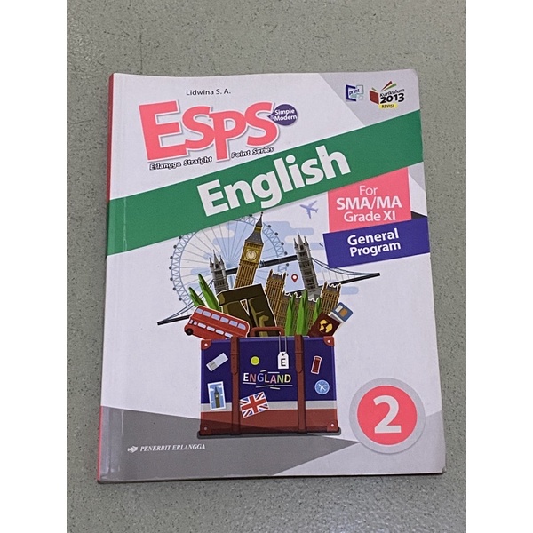 Jual Buku ESPS Bahasa Inggris Kelas 11 SMA/Kelas 2 SMA | Shopee Indonesia