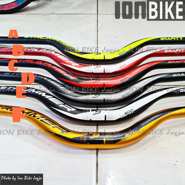 Jual Stang Handlebar Sepeda MTB Oversize STRUMMER GRAFITY RISE 35 Panjang 800MM Ringan Tinggi ...