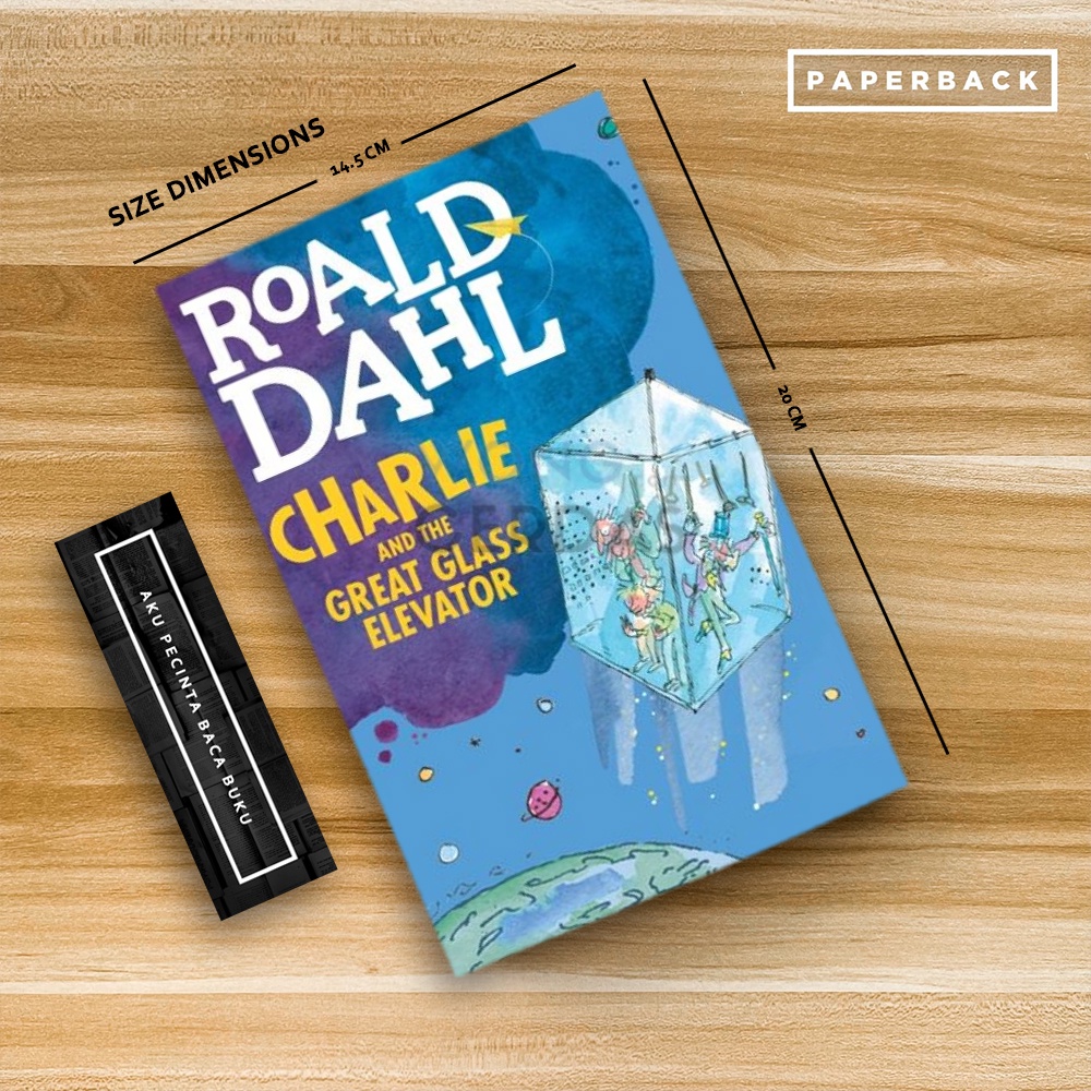 Jual Buku Charlie and the Chocolate Factory & The Great Glass Elevator ...