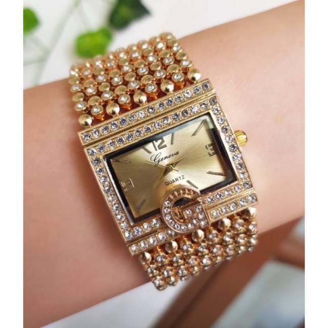 Jual jam tangan geneva biji lada wanita murah | Shopee Indonesia