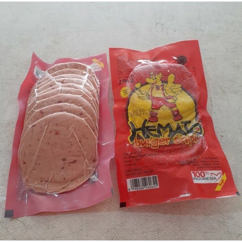 Jual Hemato Beef Burger isi 10 | Shopee Indonesia