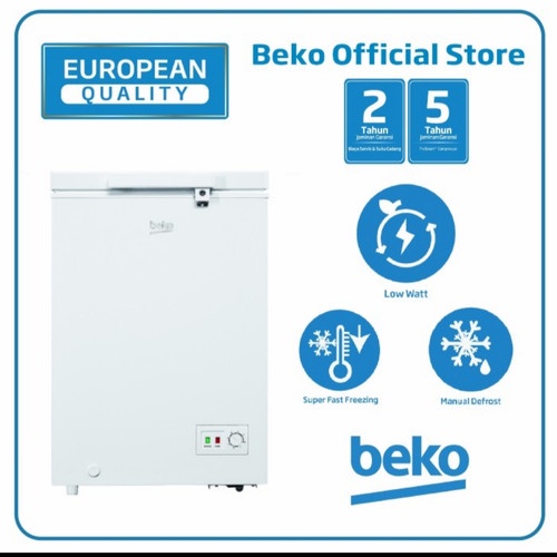 Jual CHEST FREEZER BOX 150 LITER BEKO CF 150 WD | Shopee Indonesia