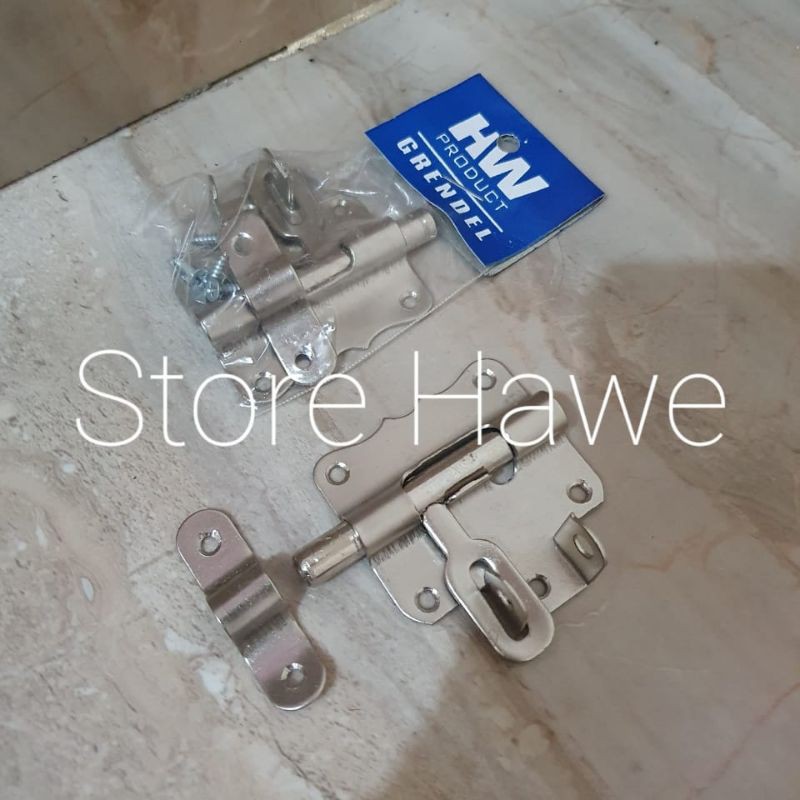 Jual Grendel Overval HW/Grendel/Selot/Kunci | Shopee Indonesia