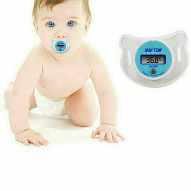 Jual Empeng termometer dot bayi thermometer digital temp baby lucu unik ...