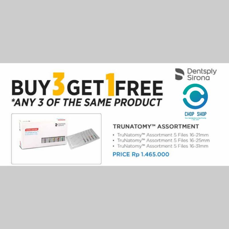 Jual ORIGINAL Dentsply Trunatomy Rotary File Endo Trunatomi Protaper ...