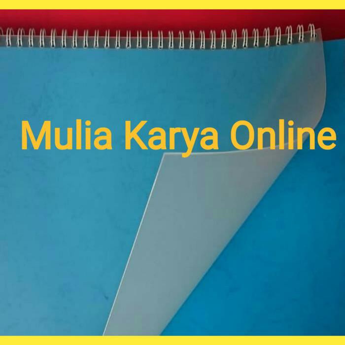 Jual Plastik Mika Cover Jilid Doff 0.30 Tebal Isi 10 Lembar | Shopee ...