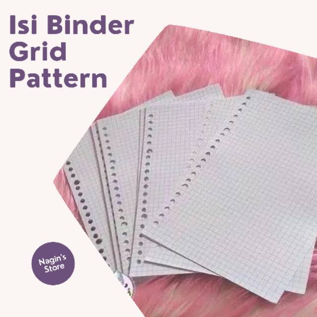 Jual ISI BINDER (GRID PATTERN) | Shopee Indonesia