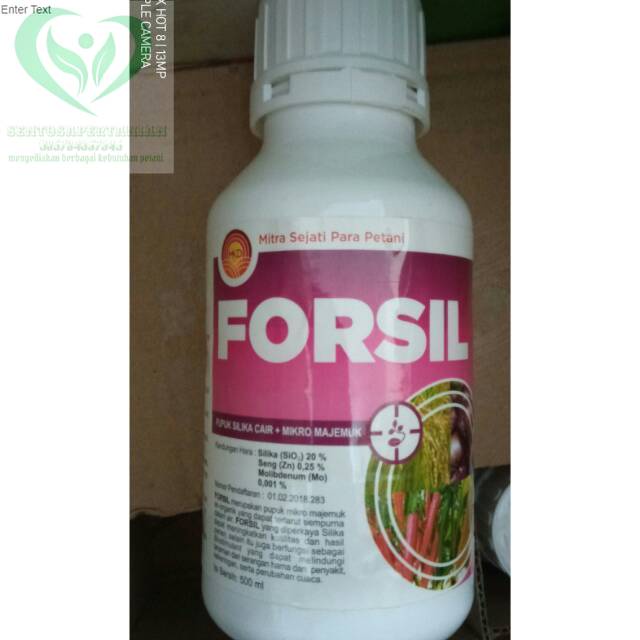 Jual pupuk silica cair dan micro majemuk FORSIL dari MKD 500ml | Shopee ...