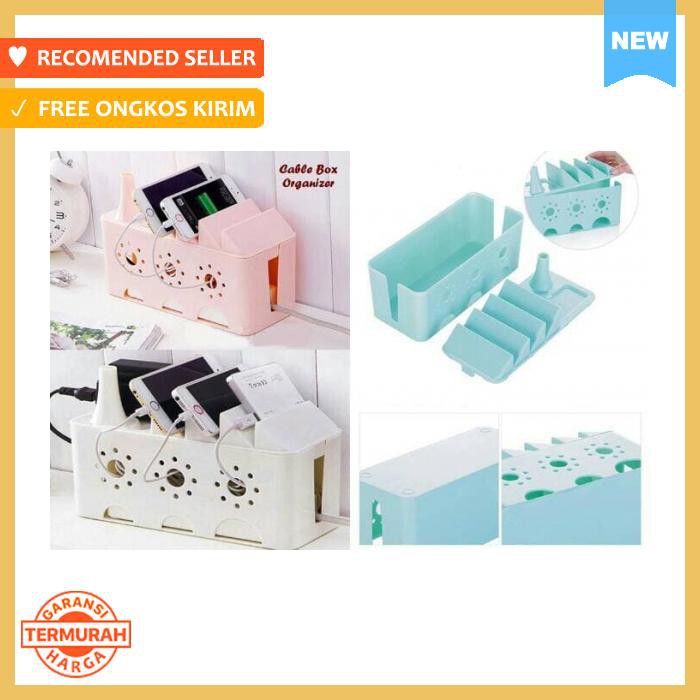 Jual Tempat Penyimpanan - Cabel Box Organizer /Tempat Menyimpan / Box ...