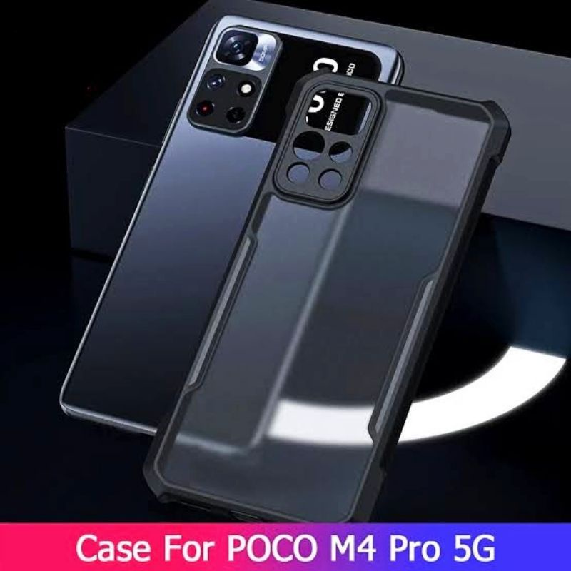 Jual (FUZE ARMOR)CASE XIAOMI POCO F3/X3/M4 PRO 5G ACRYLIC TRANSPARANT ...