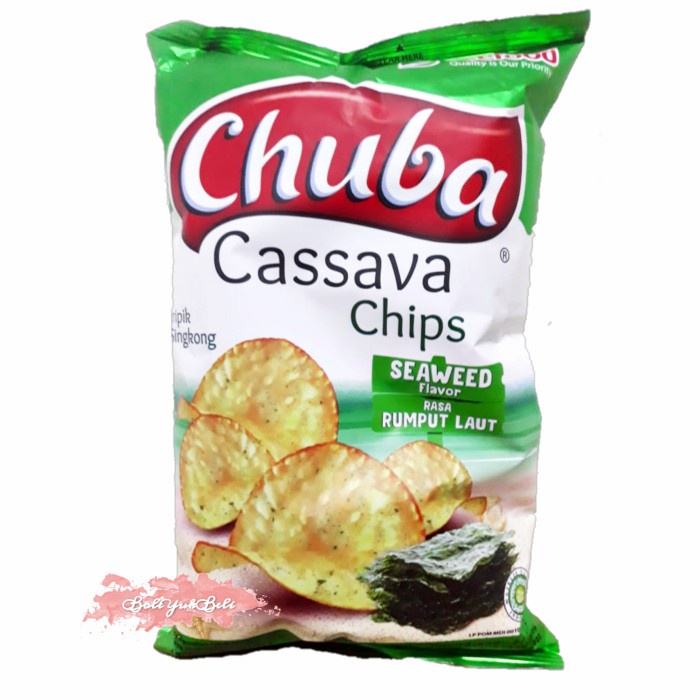 Jual Chuba Cassava Chips Seaweed 120 Gr | Shopee Indonesia