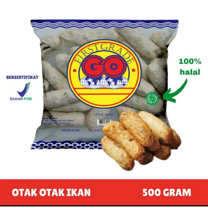 Jual OTAK-OTAK IKAN merk GO | Shopee Indonesia