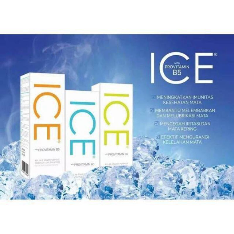 Jual cairan ice 60ml /cairan soflens ice kecil 60ml | Shopee Indonesia