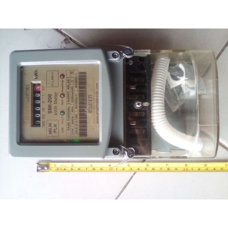 Jual kwh meter analog meteran listrik pln kwhmeter jadul smart smi 200 ...