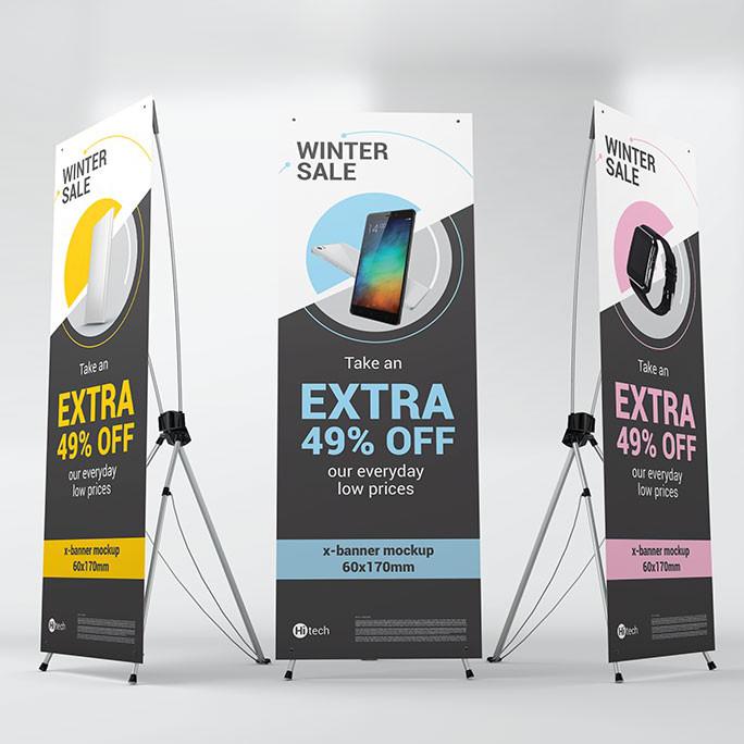 Jual CETAK X BANNER BAHAN ALBATROS HIGH RES MURAH !! - 60 X 160 ...