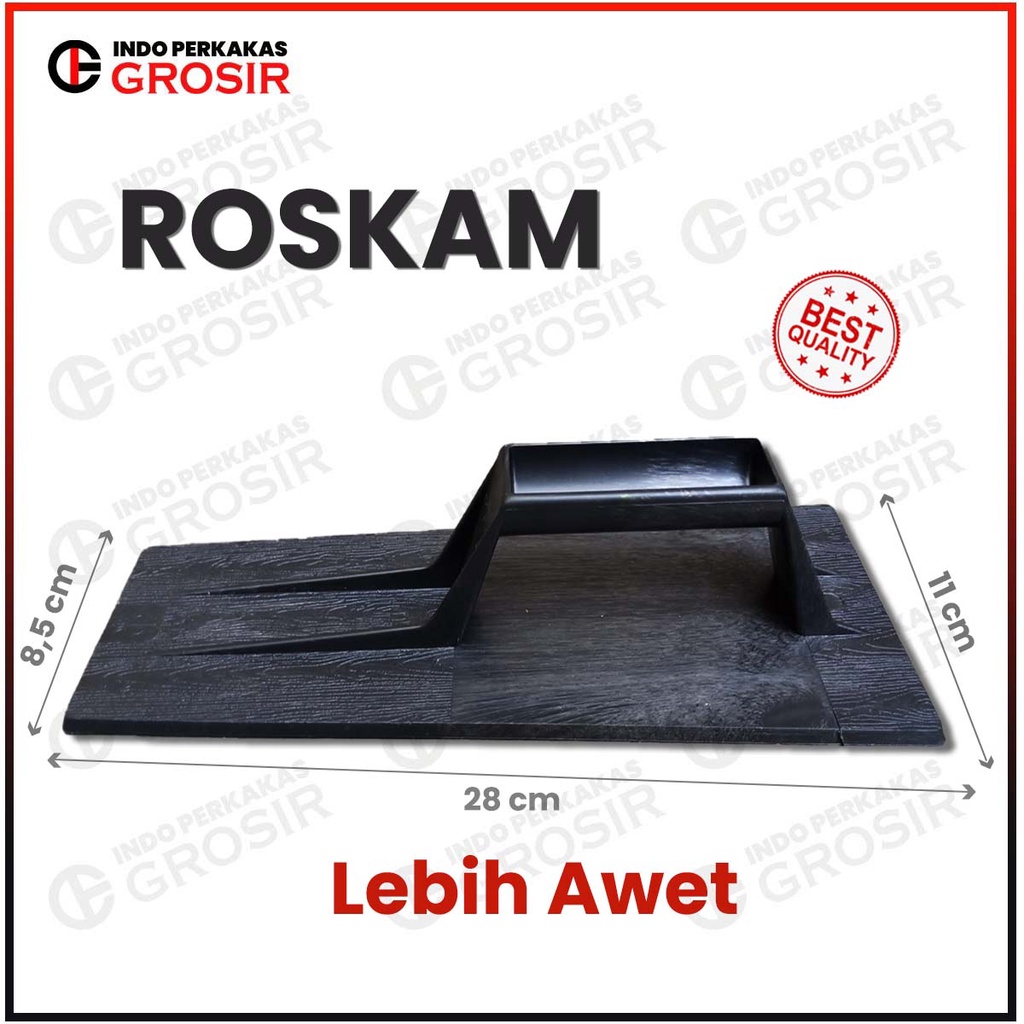 Jual Roskam Raskam Acian Plastik PVC Penghalus Tembok Dinding Sendok ...