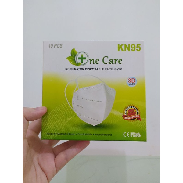 Jual Masker KN95 ONE CARE Premium Mask 5 ply isi 10 pcs | Shopee Indonesia