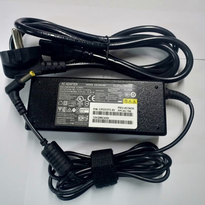 Jual Adaptor Charger Original Laptop Fujitsu AH530 AH531 P770 E780 19V ...