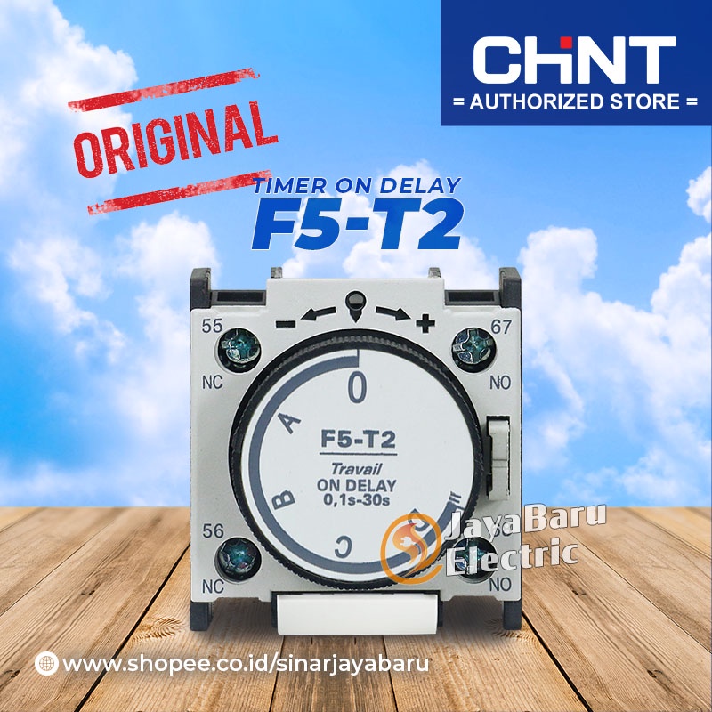 Jual Timer Time On Delay CHINT F5-T2 F5T2 | Shopee Indonesia