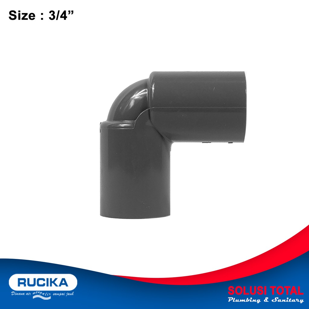 Jual Knee AW 3/4" RUCIKA / Elbow AW 3/4 Inch PVC Rucika | Shopee Indonesia